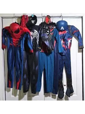 Rubie's | Costumes | Spiderverse Spider Man Venom Captain America ...